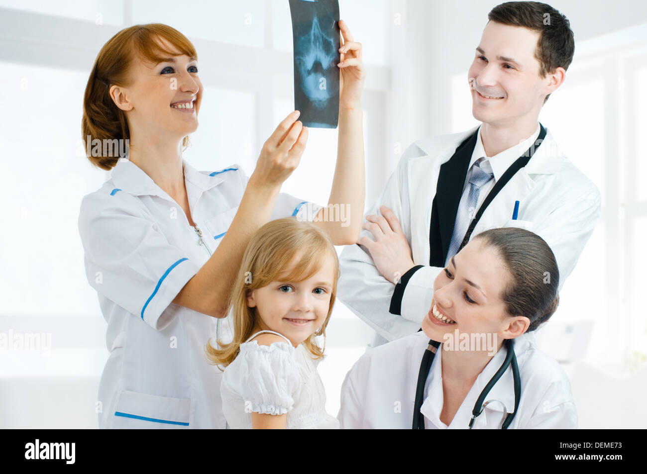 a team of experienced highly qualified doctors Stock Photo - Alamy