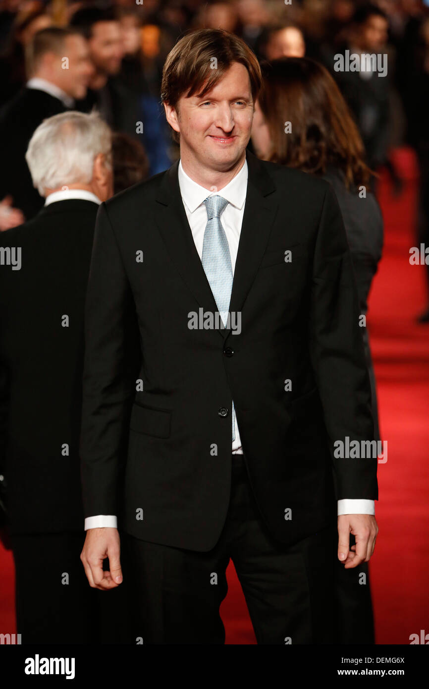 British director Tom Hooper arrives for the world premiere of Les ...