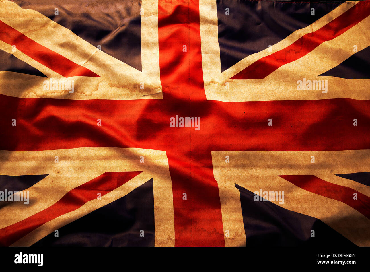 Grunge union jack hi-res stock photography and images - Alamy