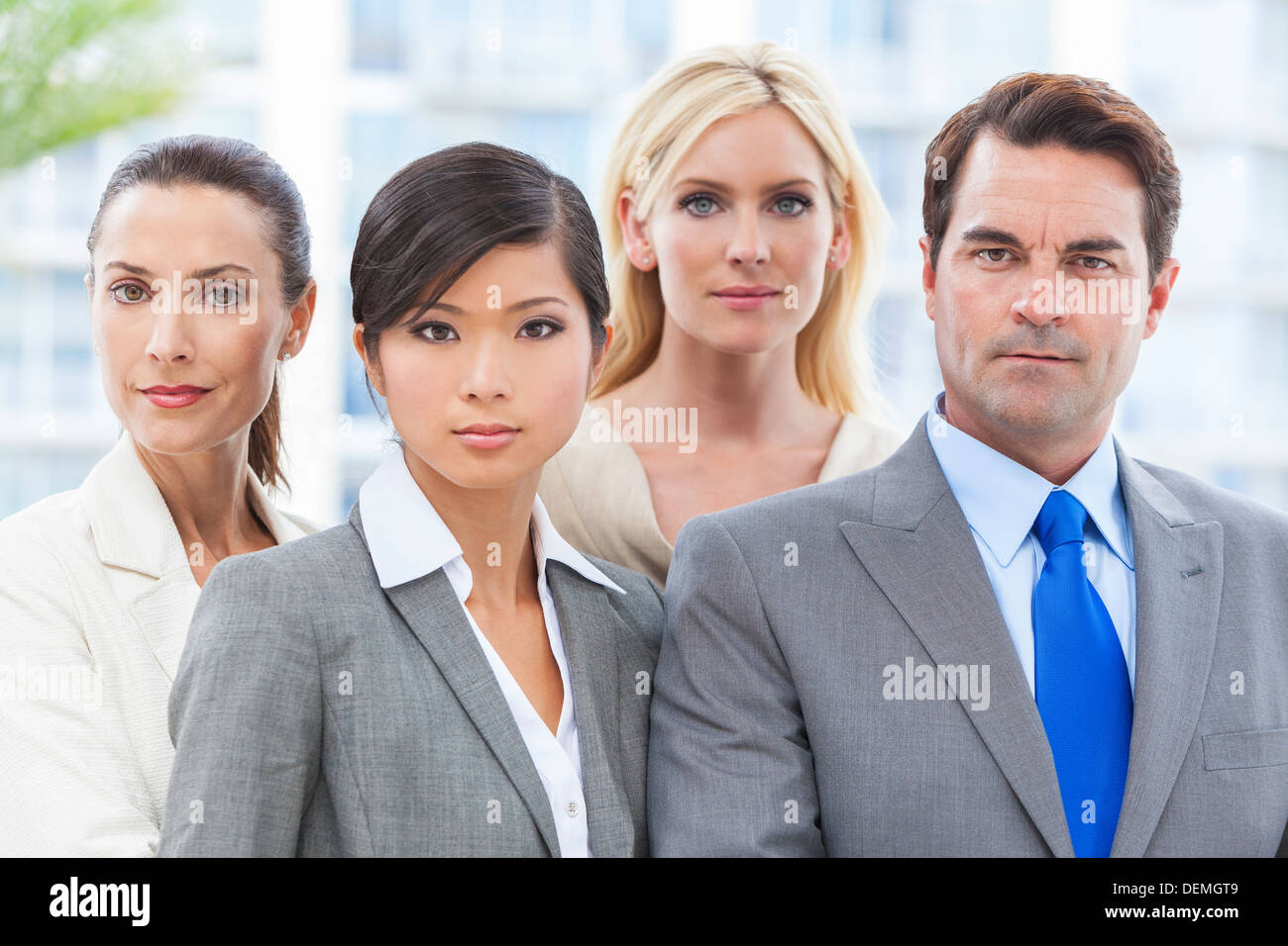Interracial caucasian european chinese asian hi-res stock photography ...