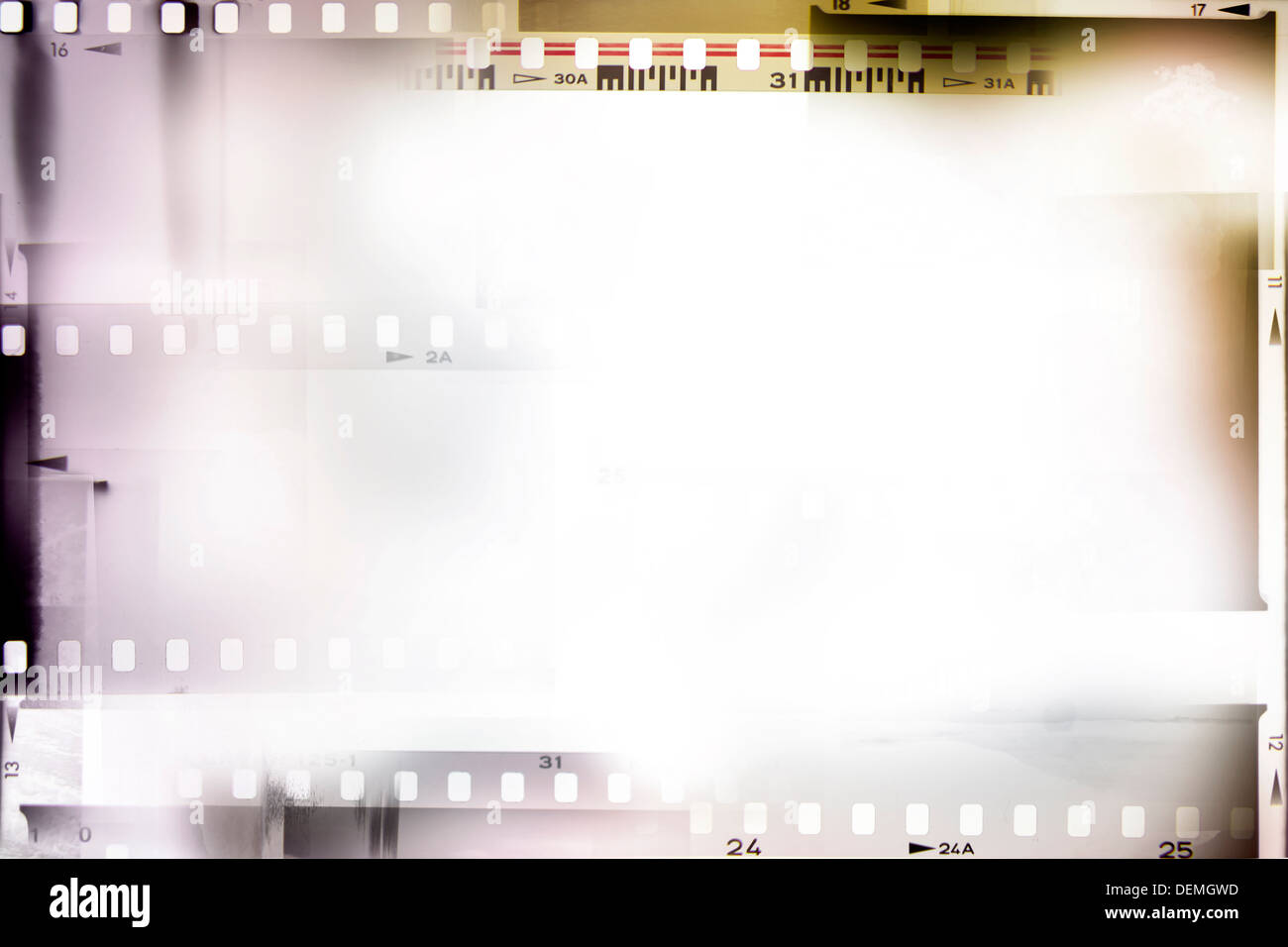 Film negative frames, film strips Stock Photo - Alamy
