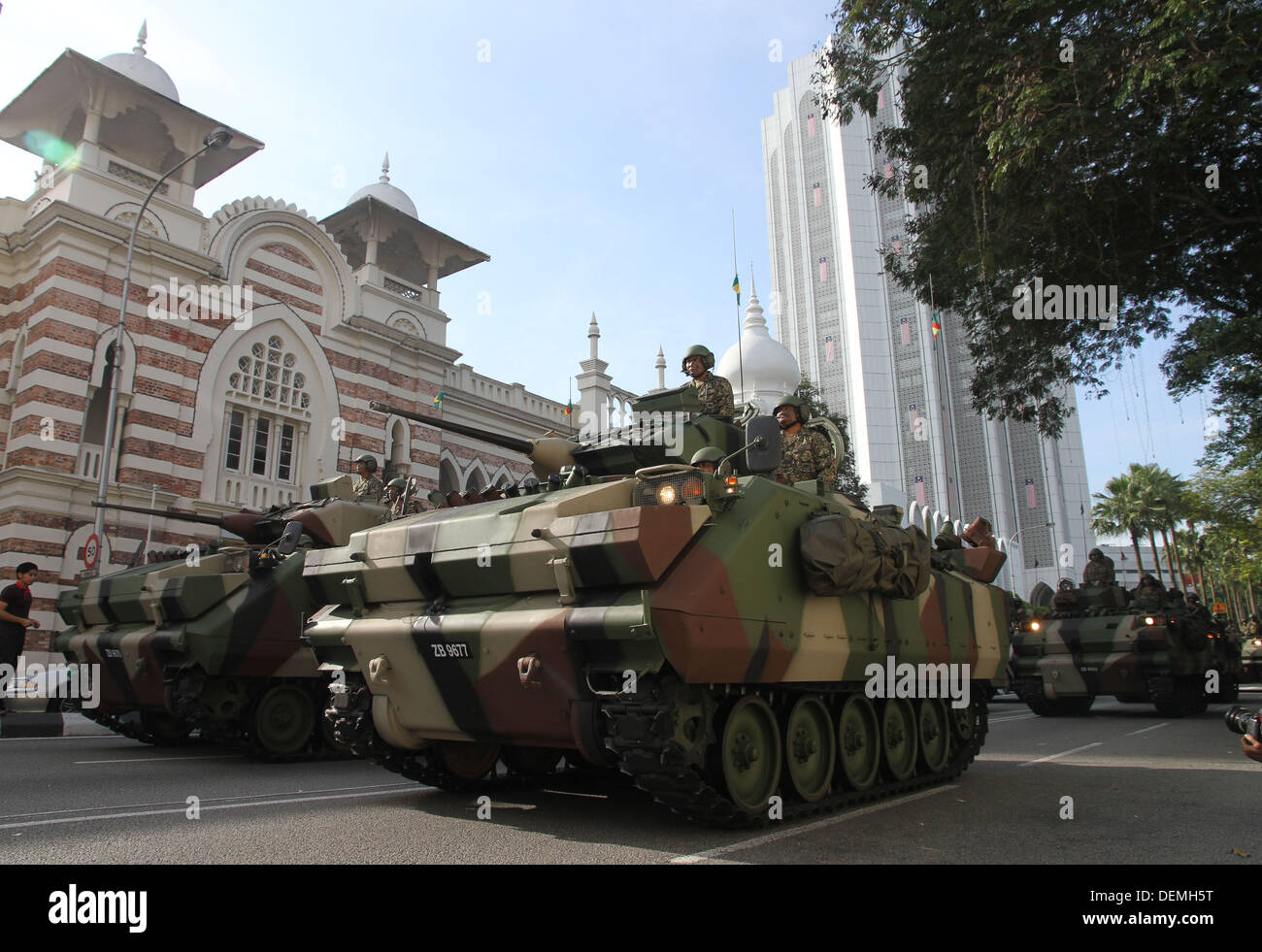 Kuala Lumpur, KUALA LUMPUR, MALAYSIA. 21st Sep, 2013. Members of the ...