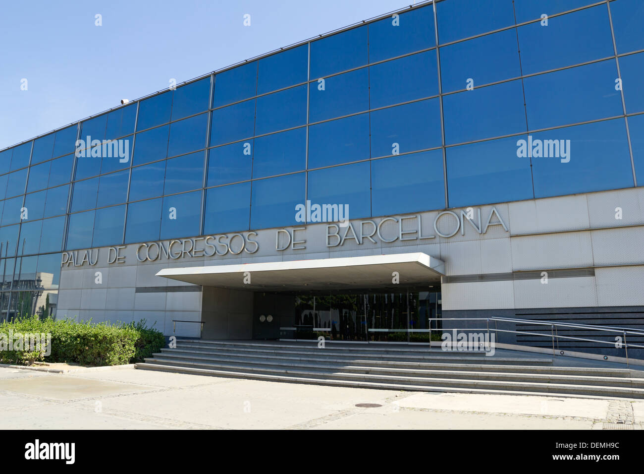 The Palace of Congresses in Barcelona. The Convention Centre of ...