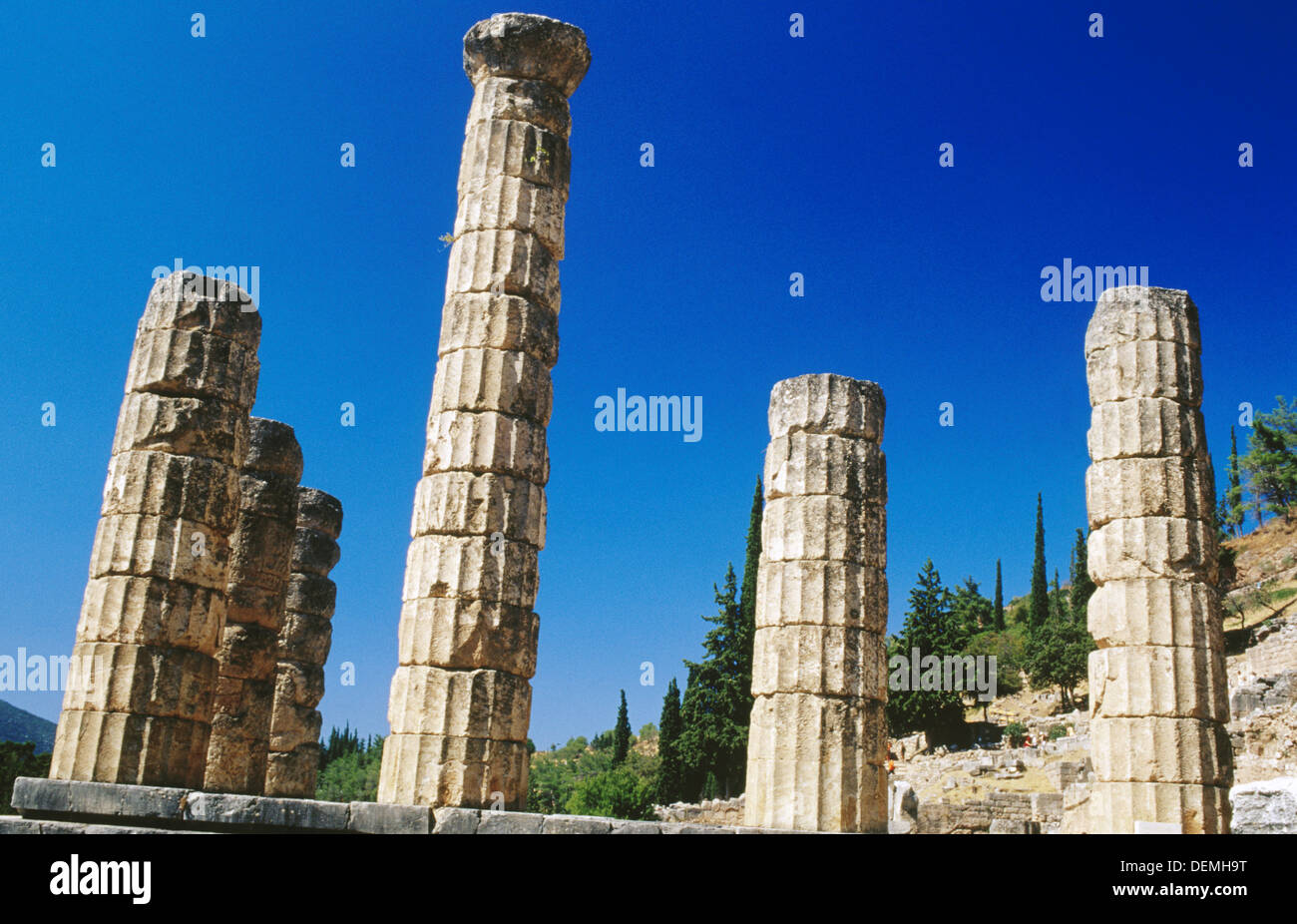 Temple apollo in hi-res stock photography and images - Alamy