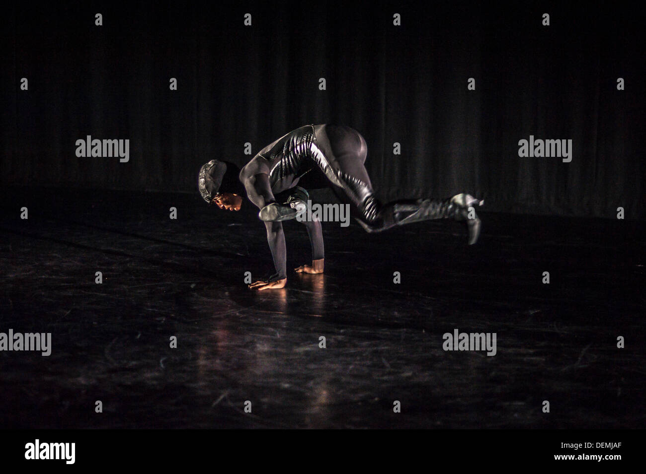Contemporary dancer and b-girl, Ella Mesma performs in Ecdysis ...