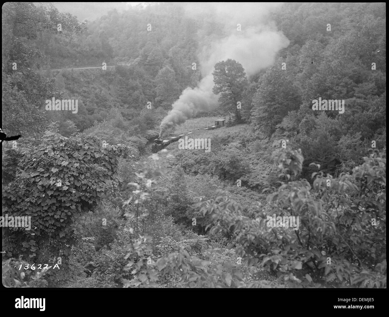 Fontana Mining Railroad train in the mountains - 281449 Stock Photo - Alamy