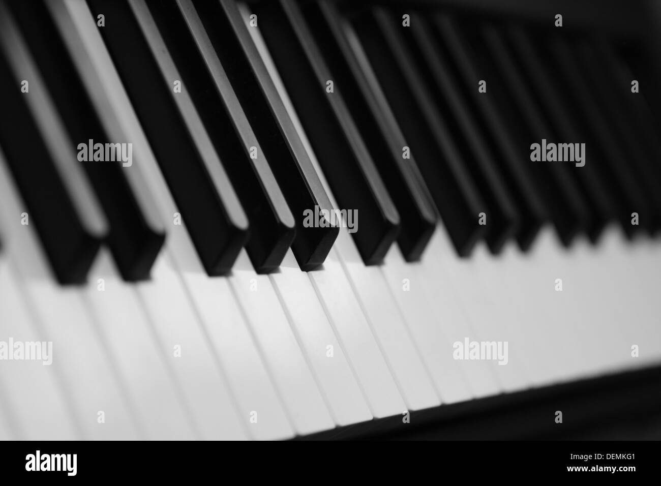 Piano keys close up Stock Photo - Alamy