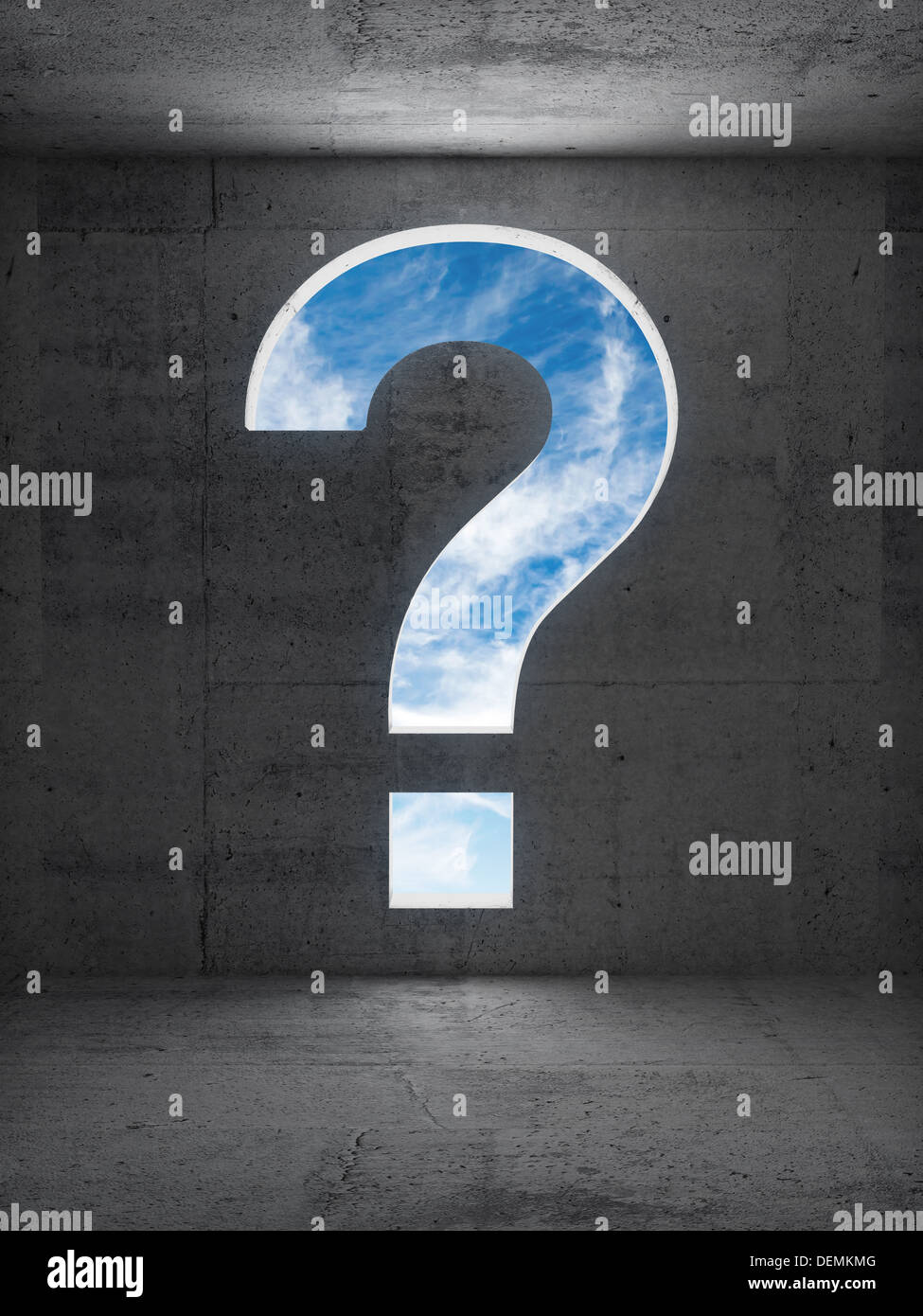 With question mark sign inside 3d hi-res stock photography and images ...