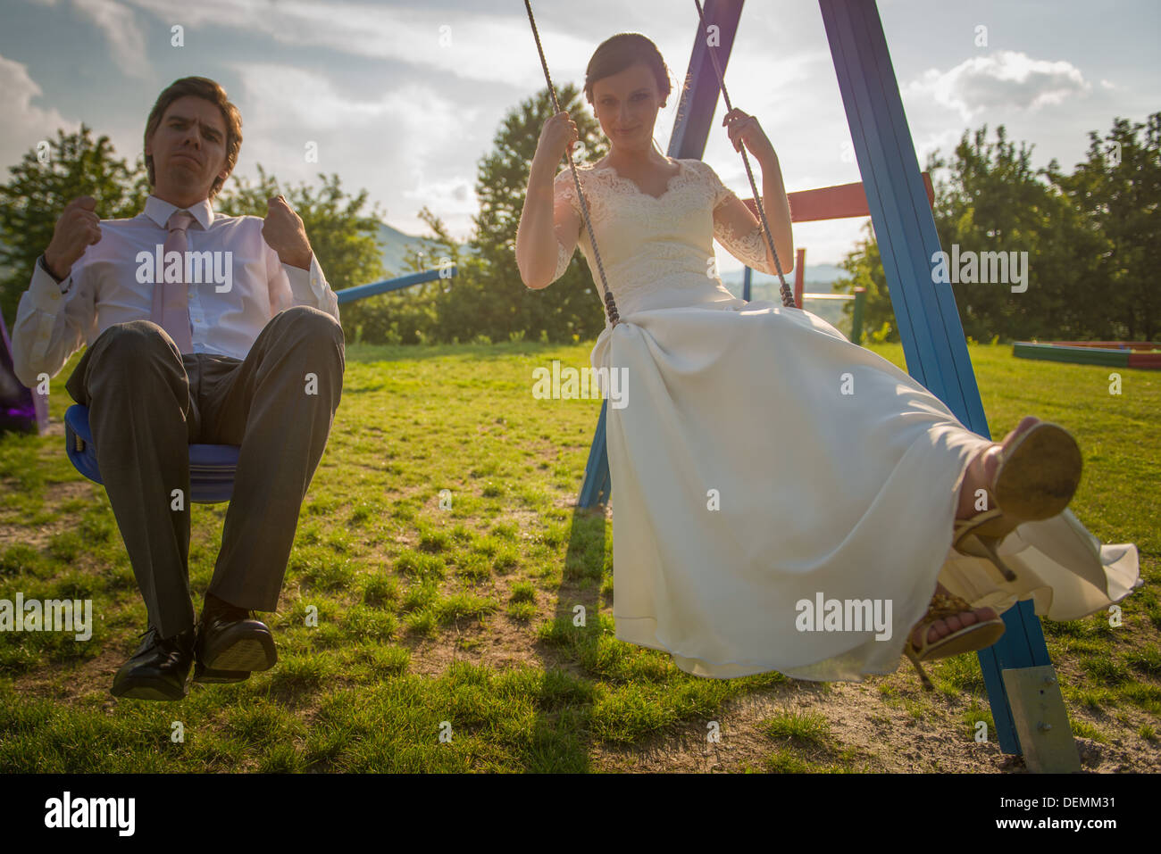 Funny wedding bride hi-res stock photography and images - Alamy