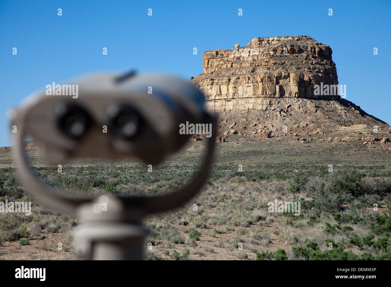 Chaco culture fajada butte hi-res stock photography and images - Alamy