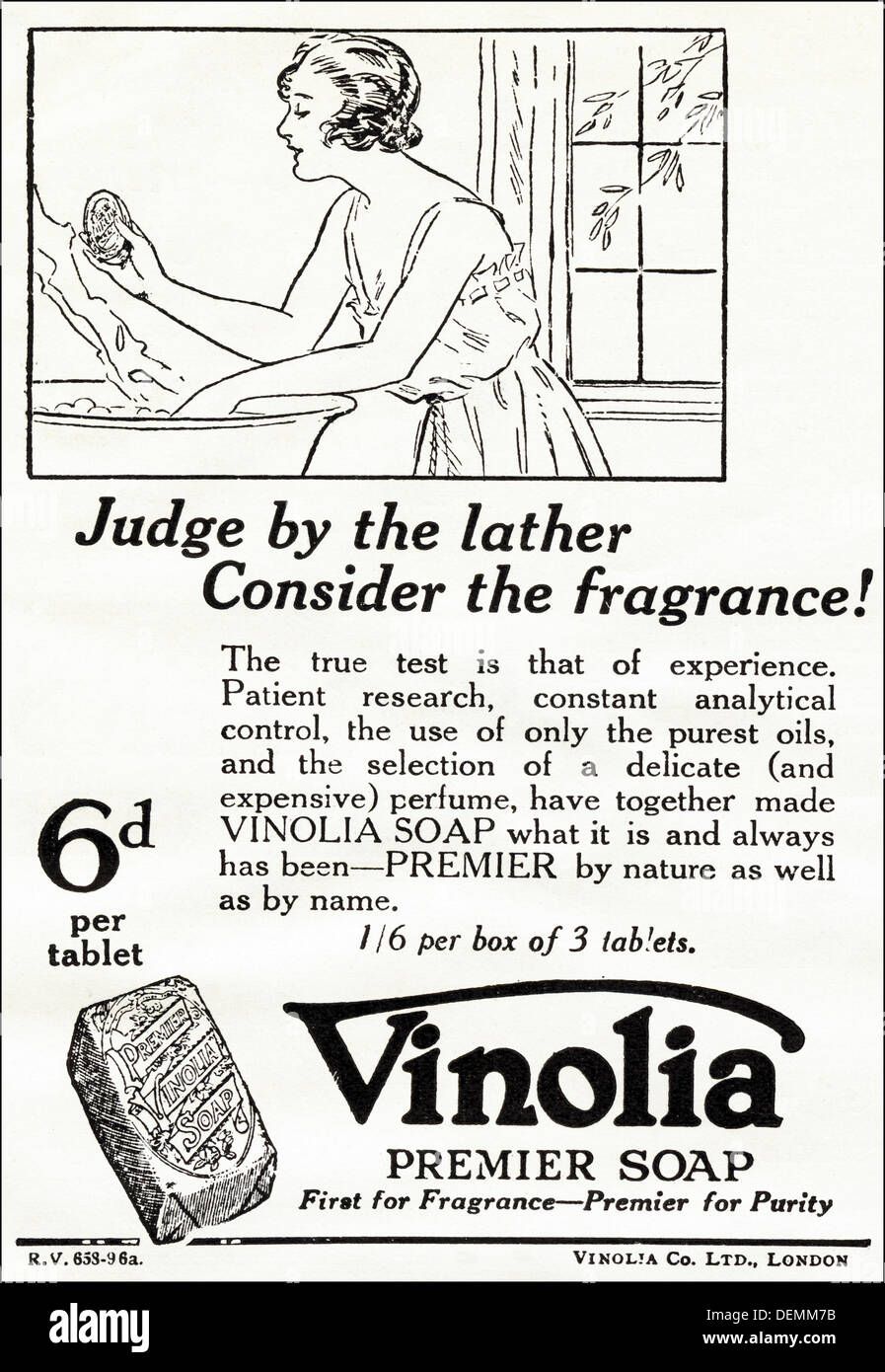 Vinolia soap hi-res stock photography and images - Alamy