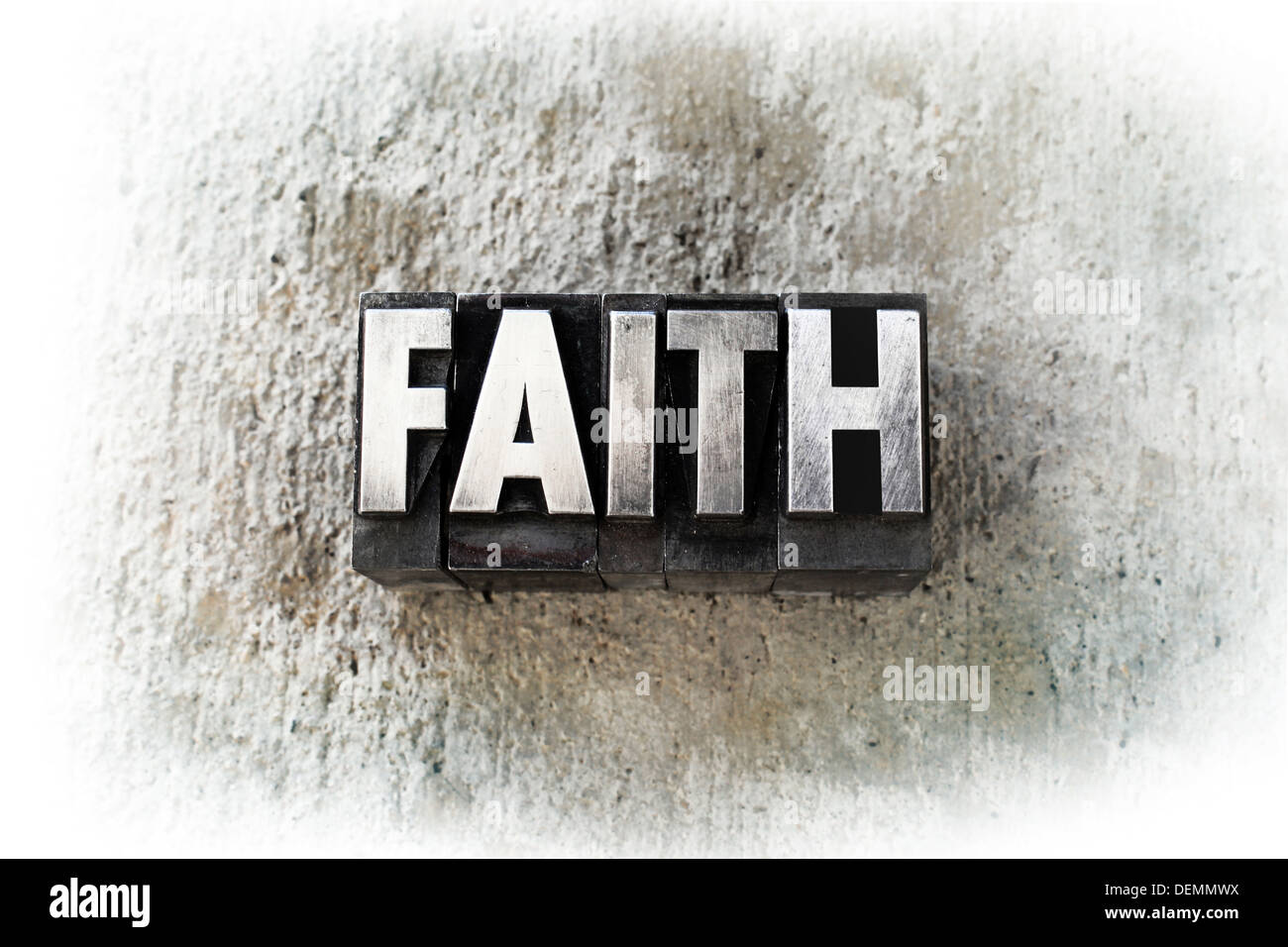 Word faith hi-res stock photography and images - Alamy