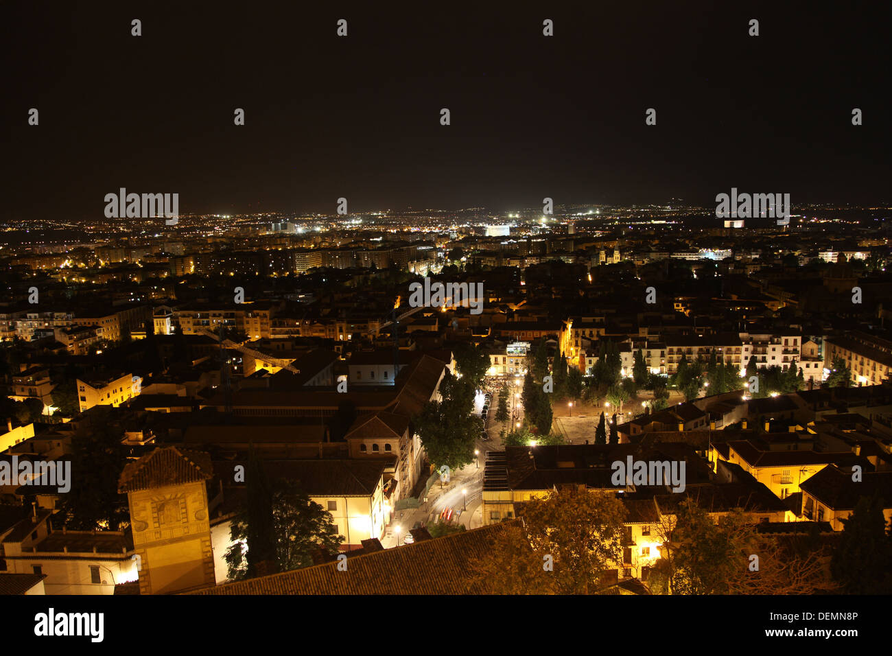 Night granada hi-res stock photography and images - Alamy
