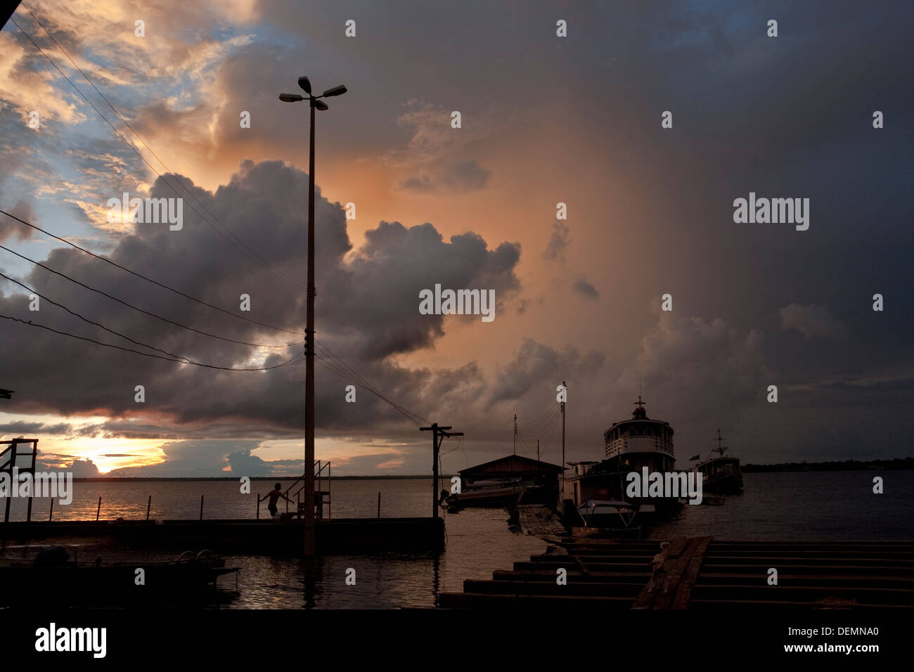 Tefe river hi-res stock photography and images - Alamy