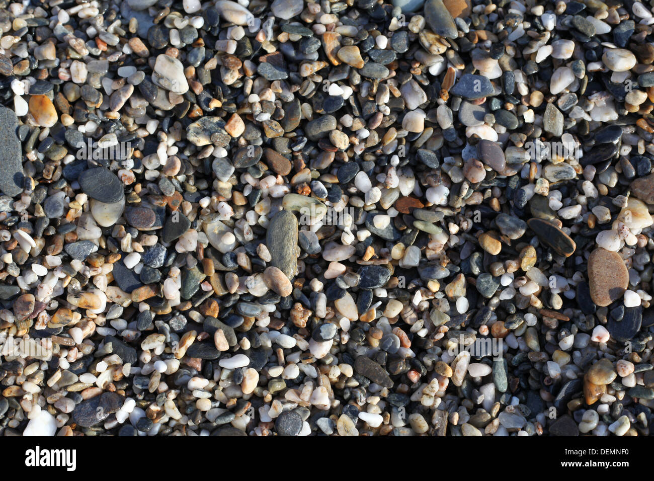 Rounded beach pebbles hi-res stock photography and images - Alamy