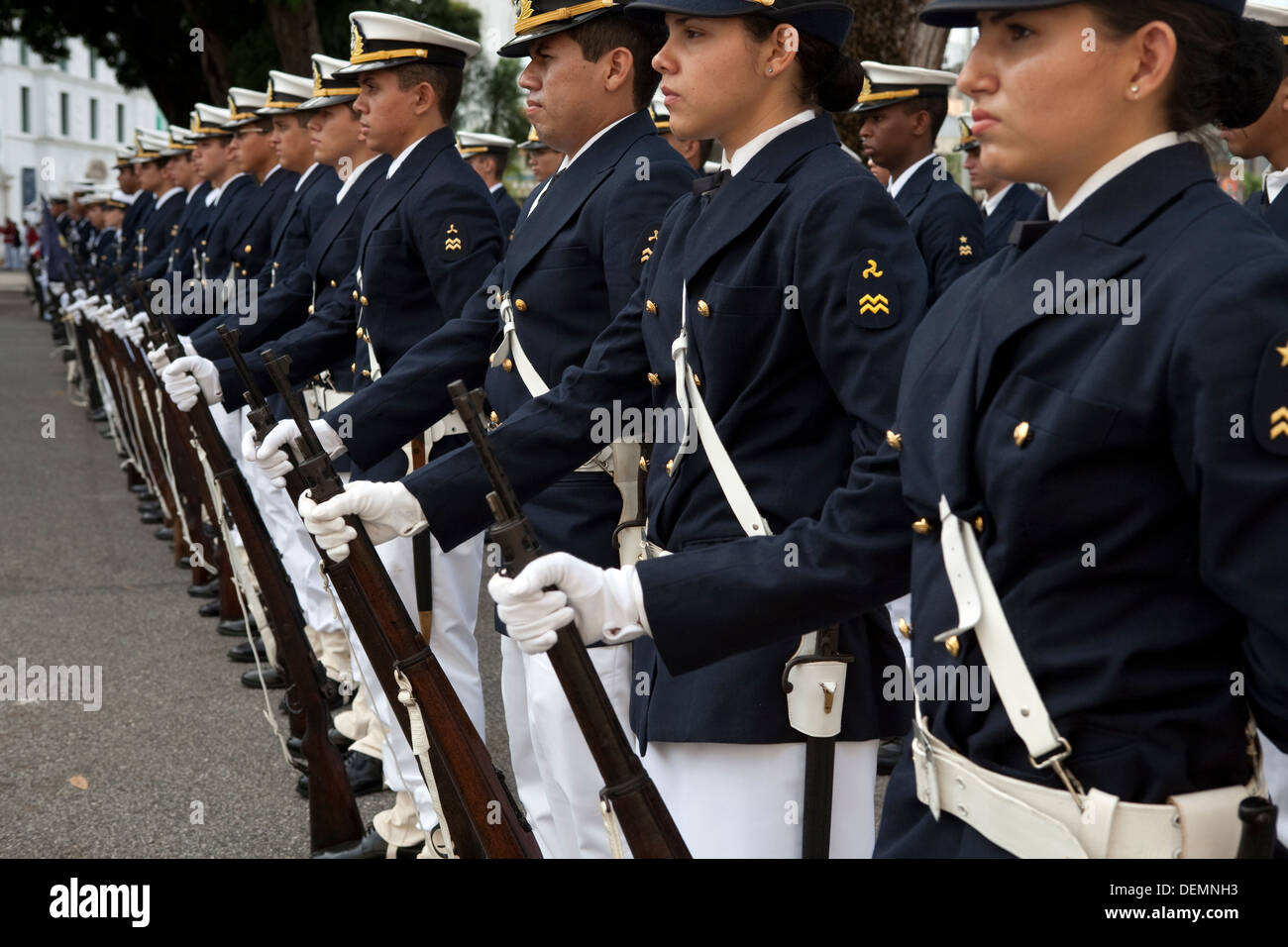 Group women soldiers parade hi-res stock photography and images - Alamy