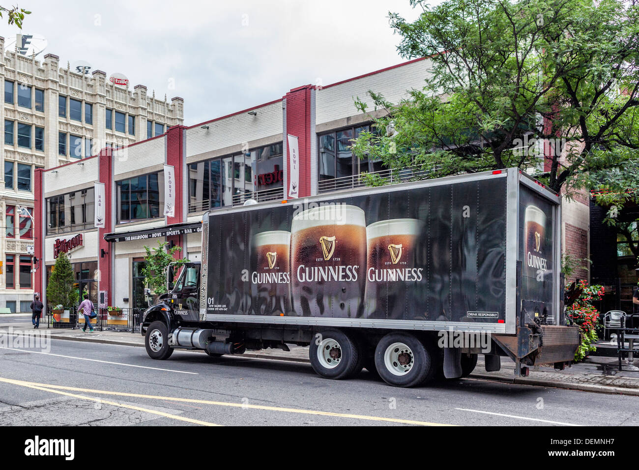 Guinness beer truck hi-res stock photography and images - Alamy