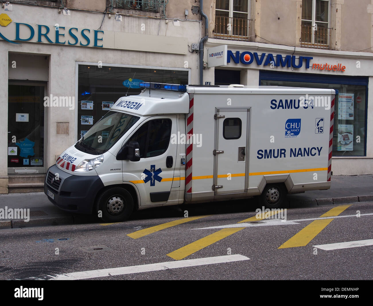 The Fiat SAMU 54 ambulance is a vintage emergency vehicle used for ...
