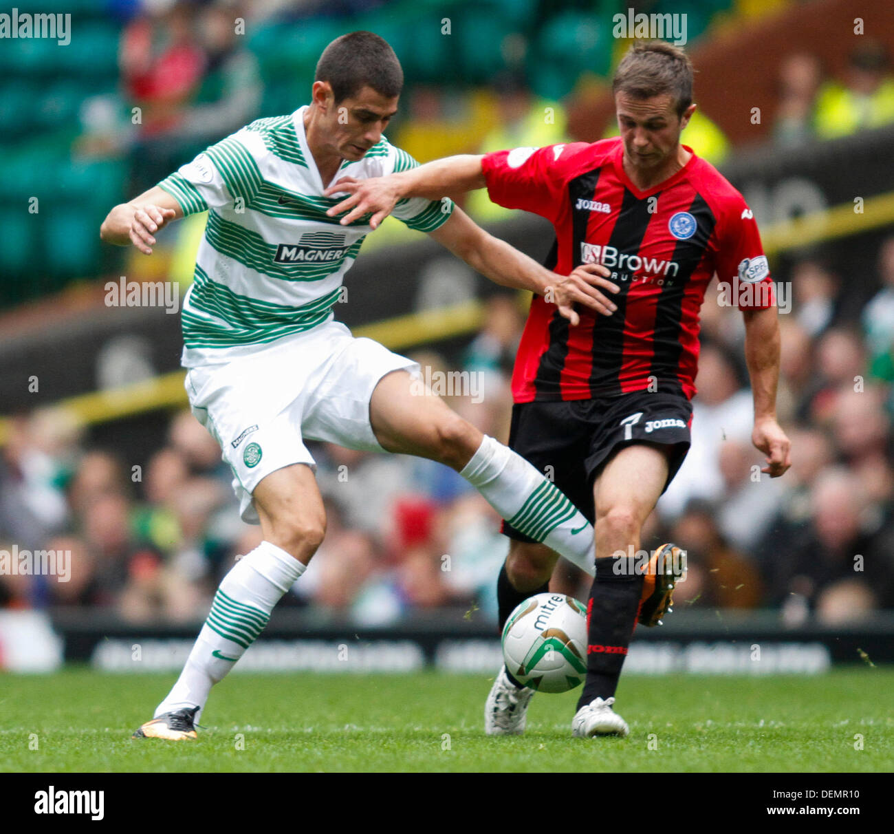 Glasgow, Scotland. 21st Sep, 2013. Nir Biton made his debut for Celtic ...