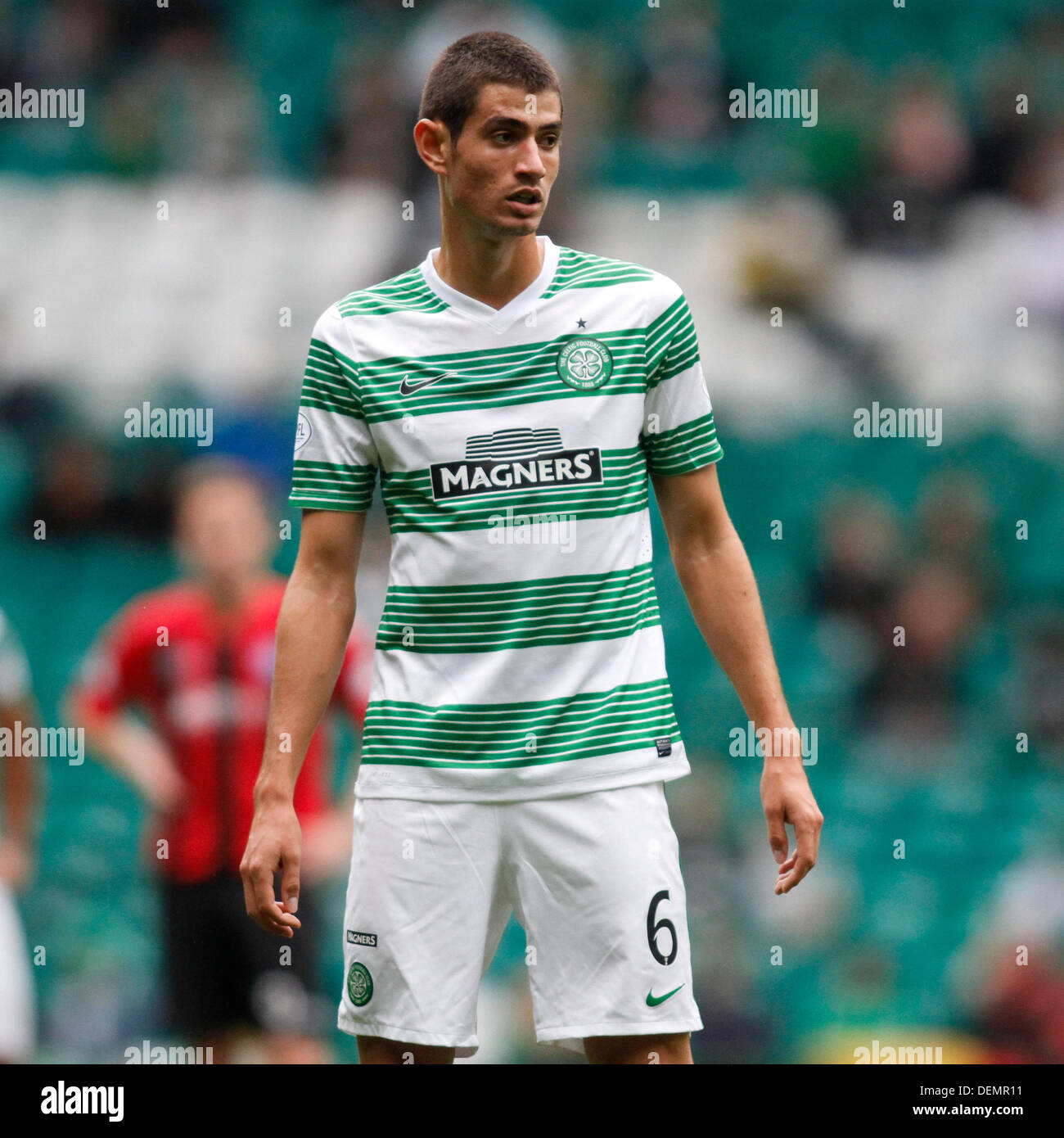 Glasgow, Scotland. 21st Sep, 2013. Nir Biton during the Scottish ...