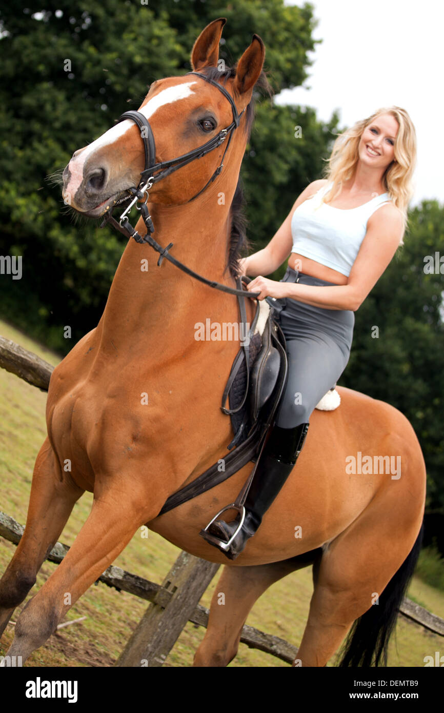 Equestrian photoshoot hi-res stock photography and images - Alamy