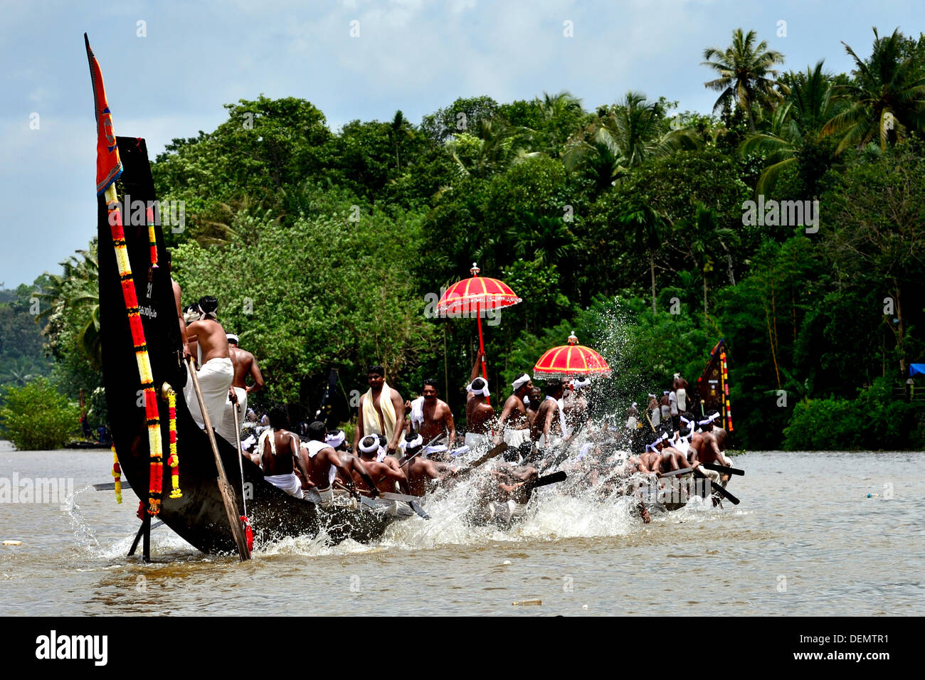The Aranmula Boat Race the oldest river boat fiesta in Kerala, the ...