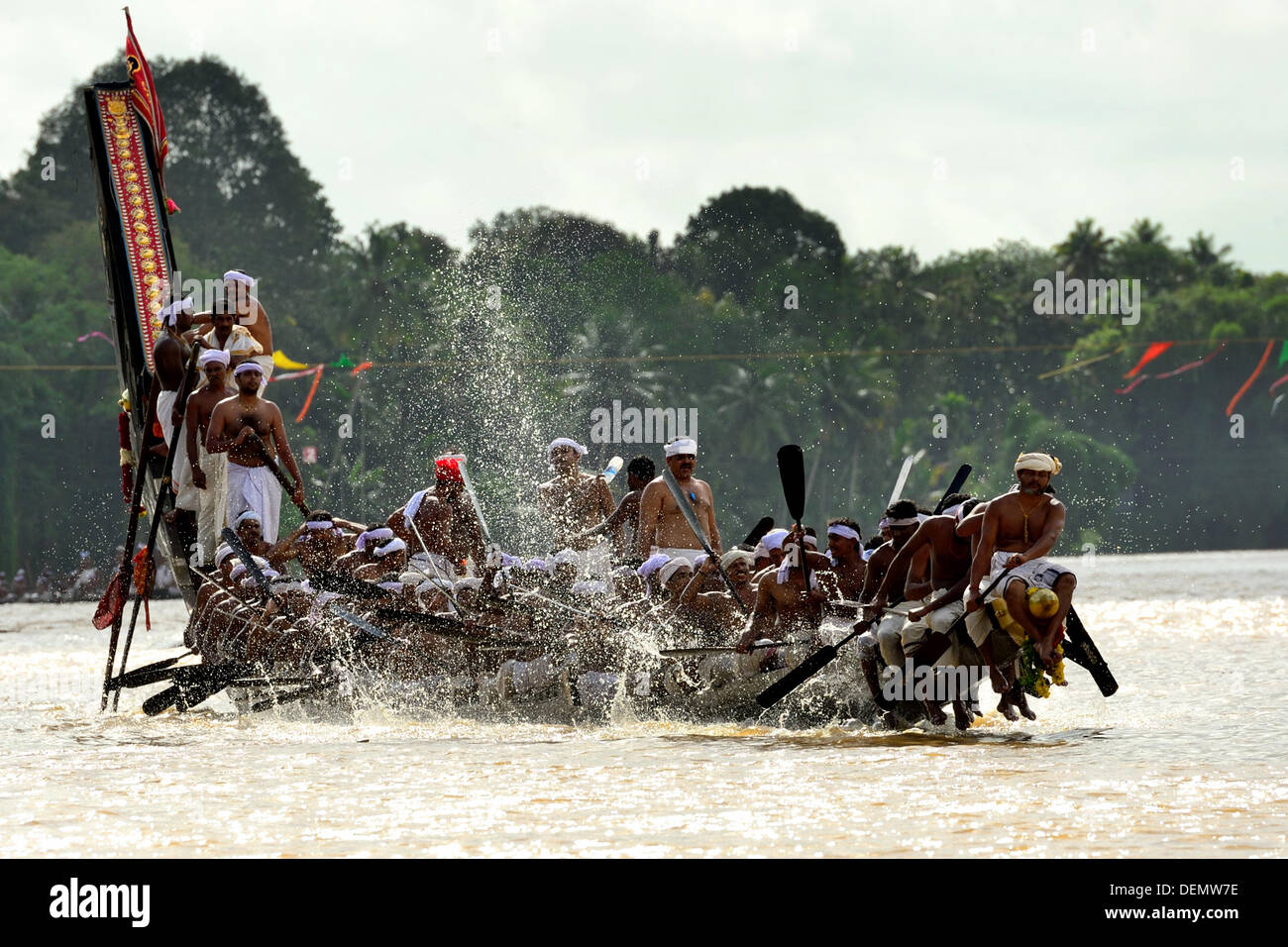 The Aranmula Boat Race the oldest river boat fiesta in Kerala, the ...