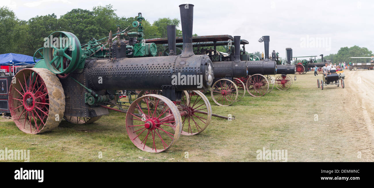 Antique j i case steam tractors hi-res stock photography and images - Alamy