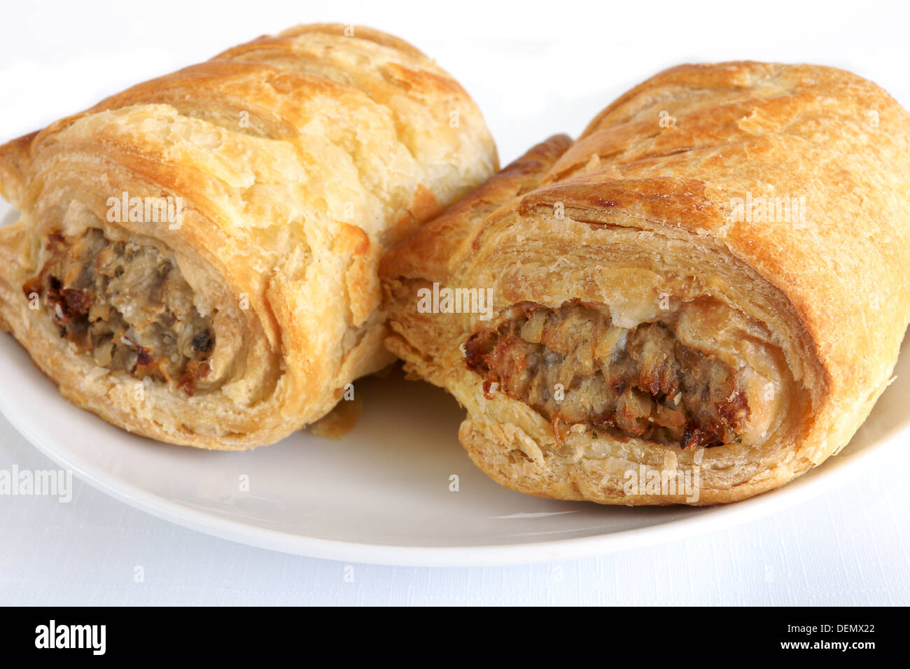 British savoury pastry snack hi-res stock photography and images - Alamy