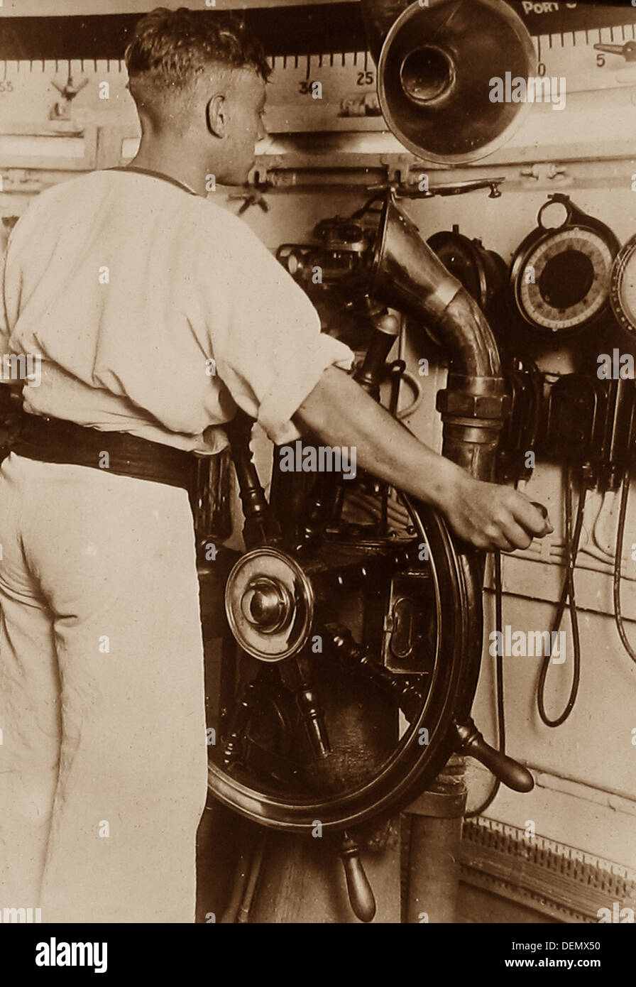 Helmsman sailor hi-res stock photography and images - Alamy