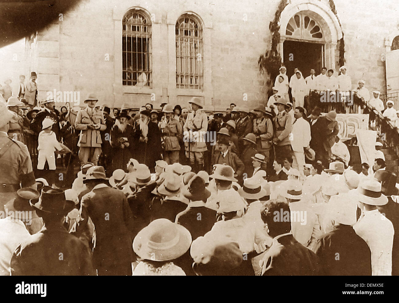 General Allenby in Jerusalem during WW1 Stock Photo - Alamy