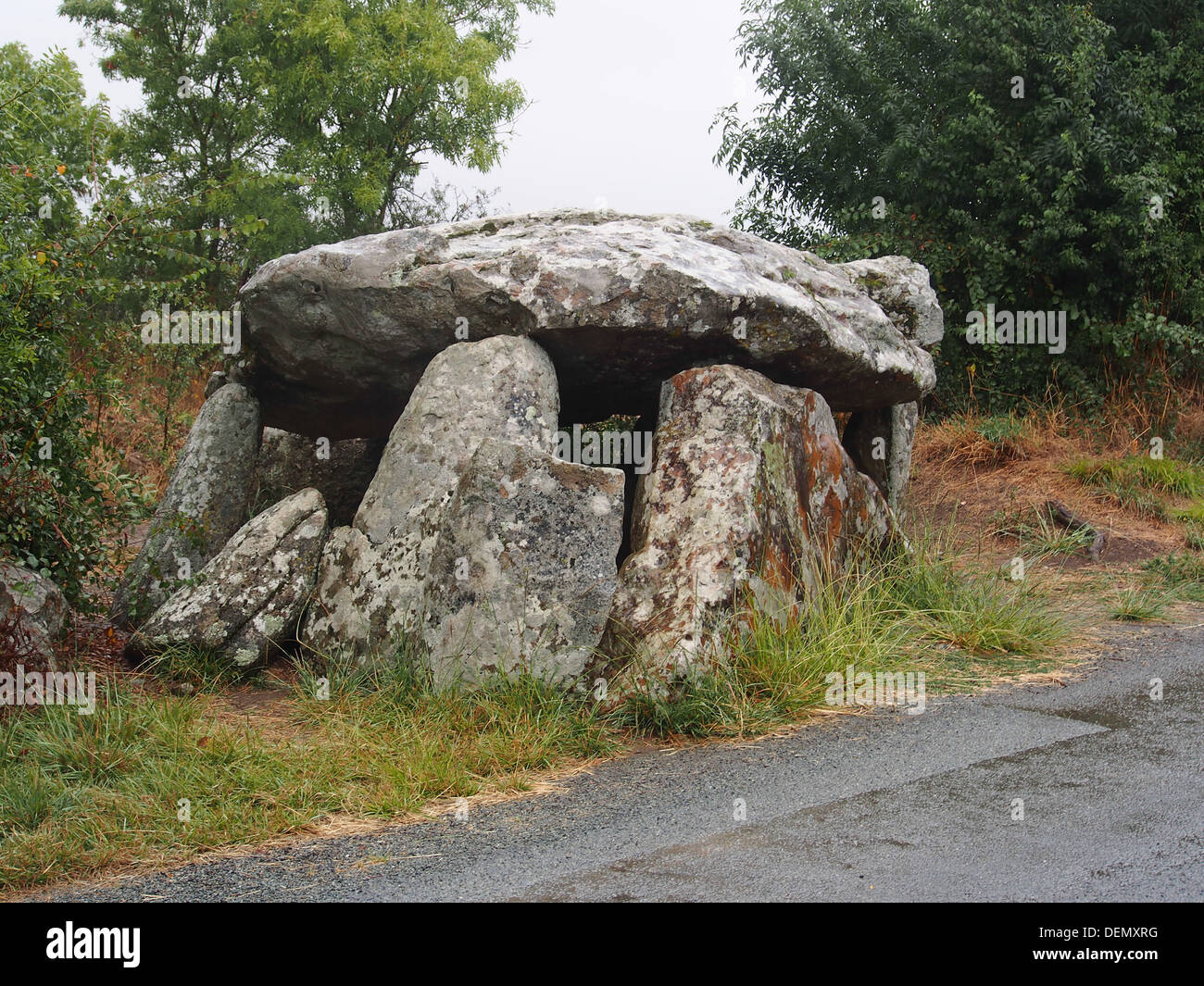 The Savatole Dolmen is a prehistoric burial chamber, located in France ...