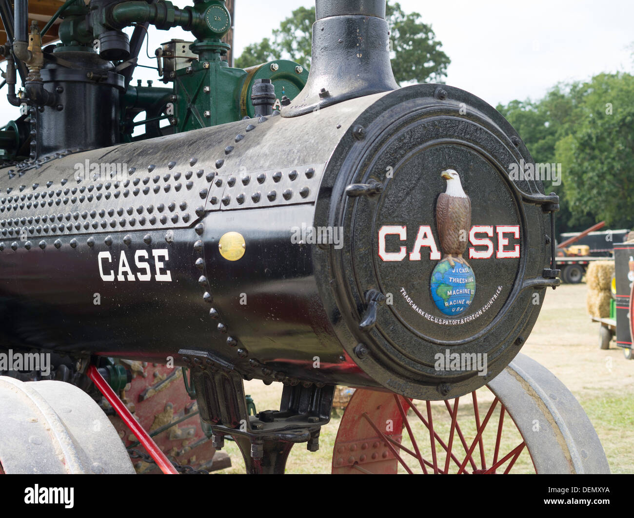 Old steam powered farm tractor hi-res stock photography and images - Alamy