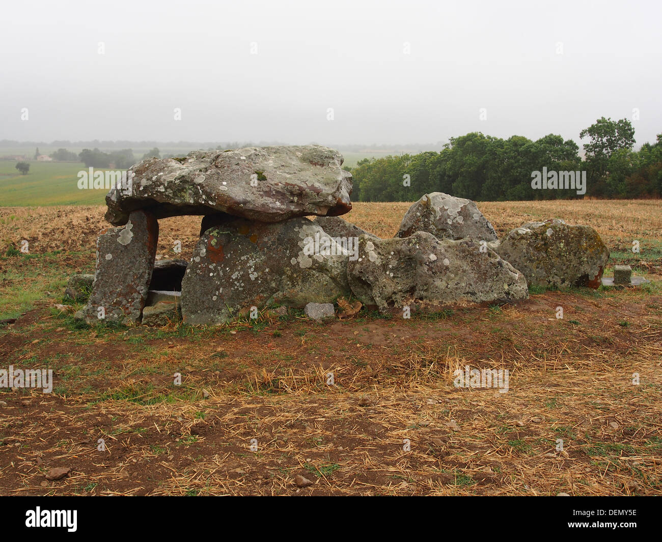 The Savatole Dolmen is a prehistoric burial chamber, a megalithic ...