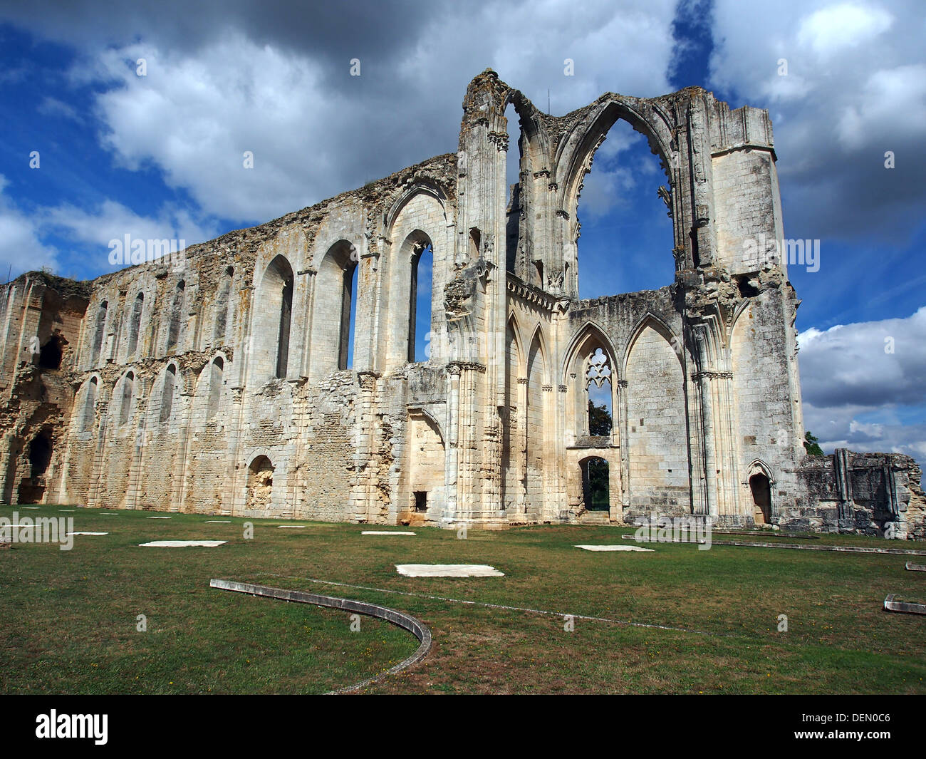 Maillezais Cathedral, also known as Cathédrale Saint-Pierre de ...