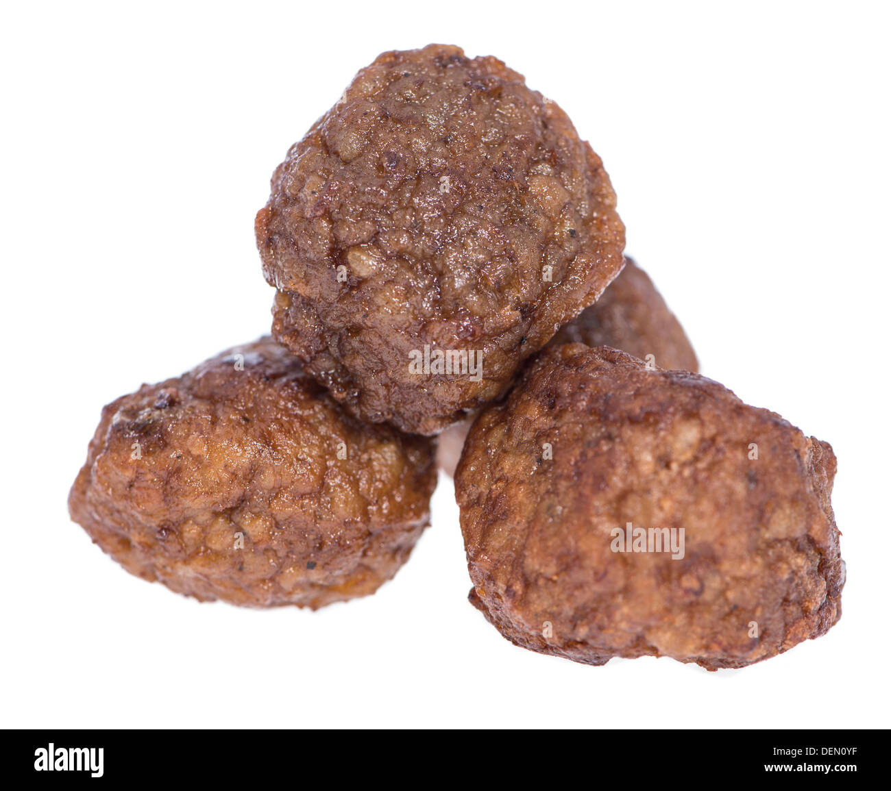 Fresh made Meatballs isolated on white background Stock Photo - Alamy