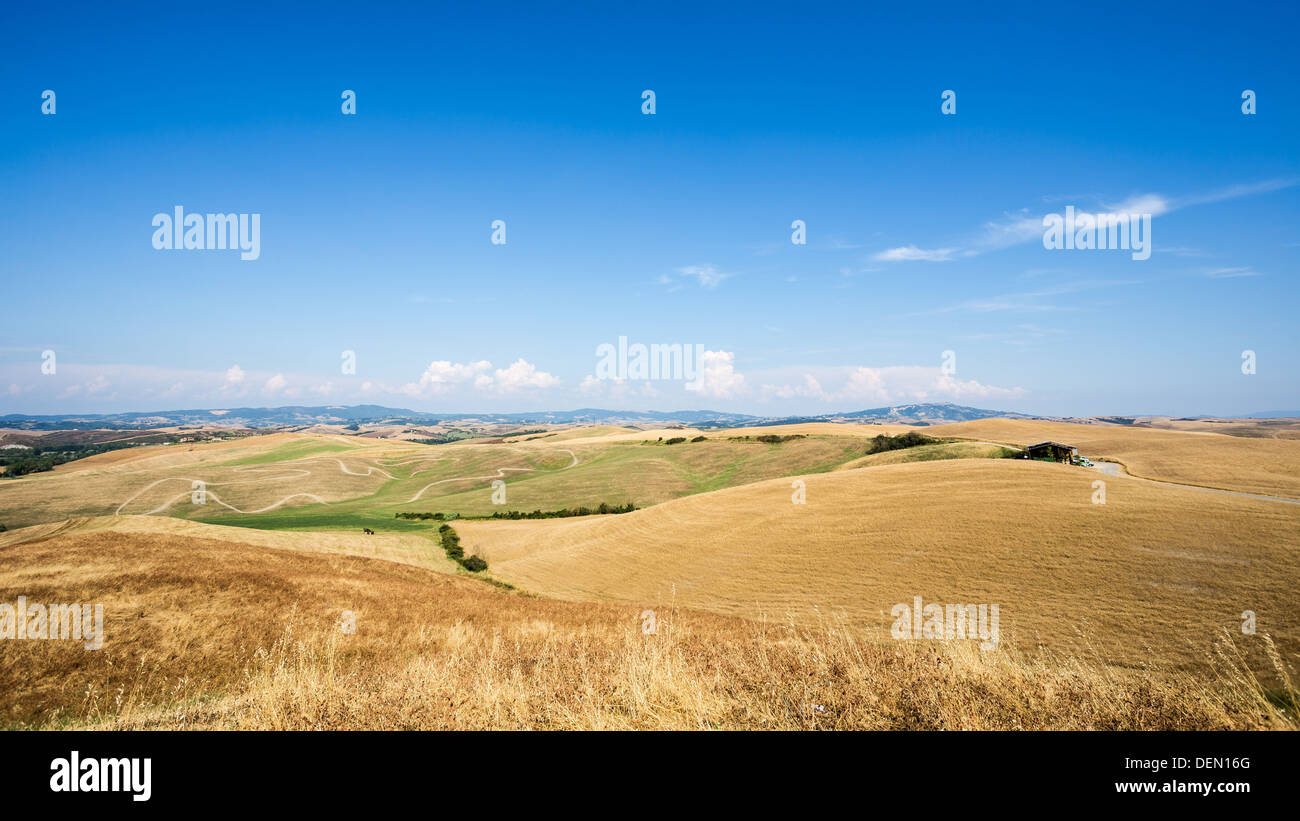 Volterra landscape hi-res stock photography and images - Alamy