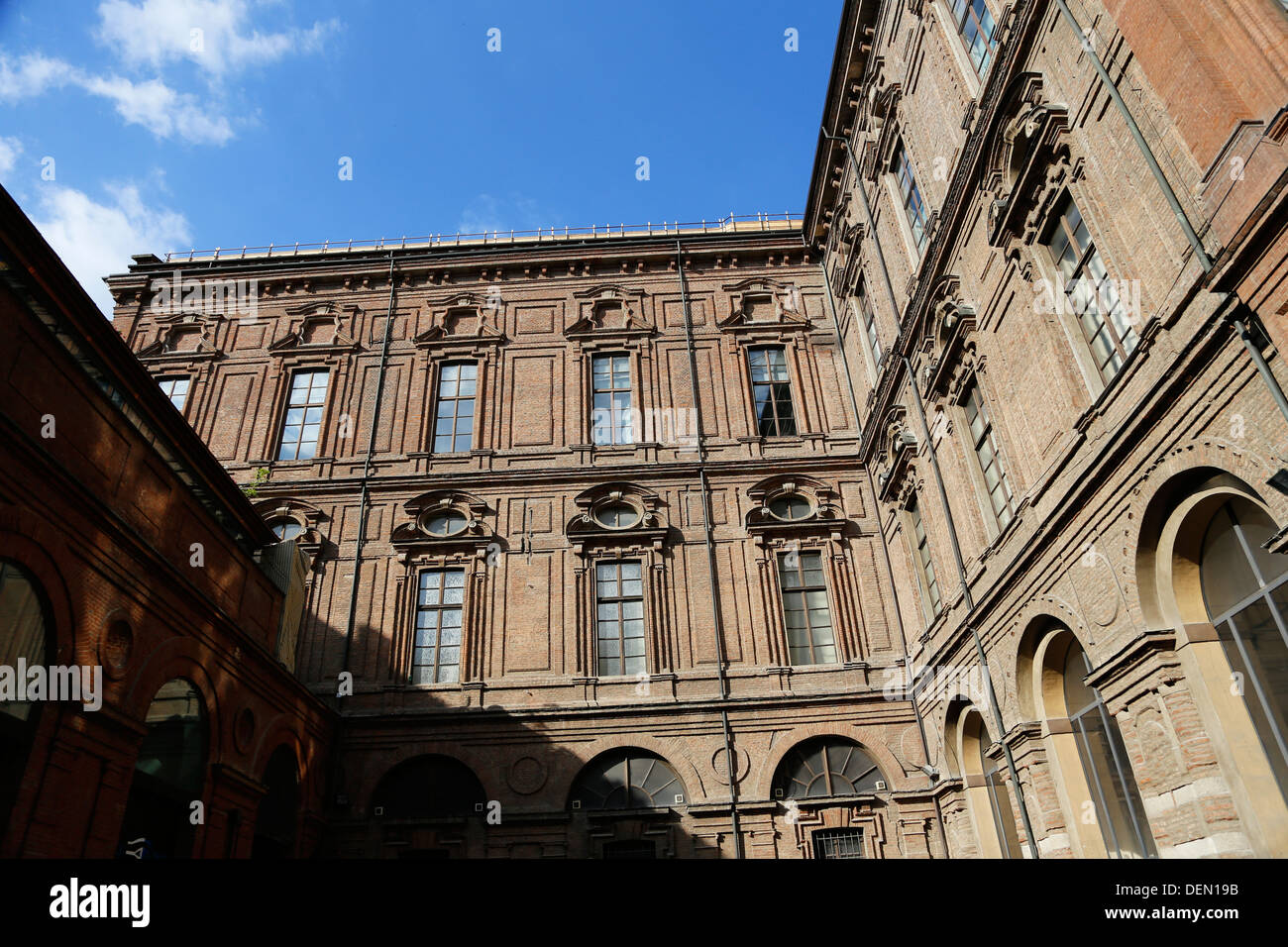 image of the interior of Palazzo Carignano in Turin, seat of the first ...