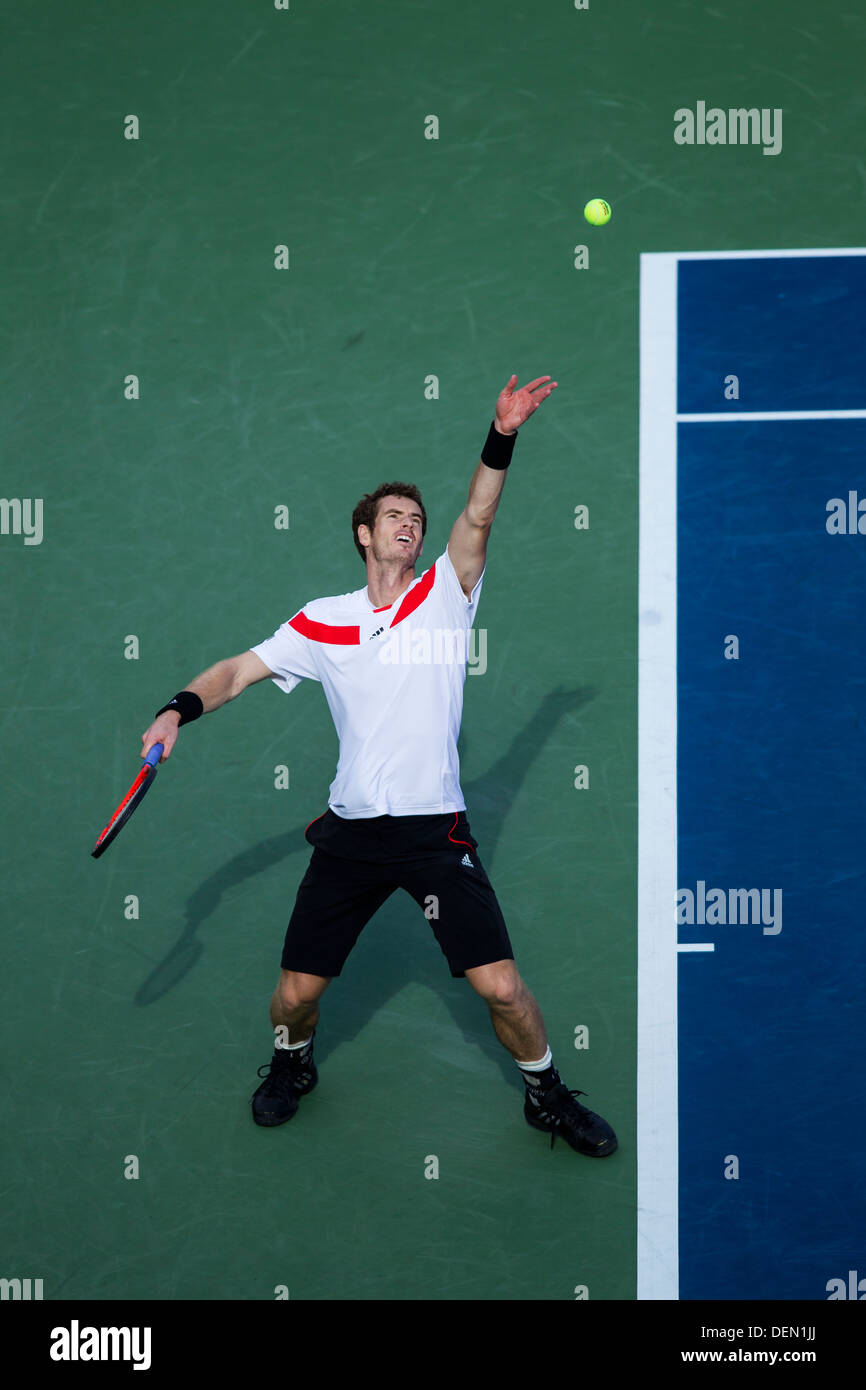 Andy Murray (GBR) competing at the 2013 US Open Tennis Championships ... Andy Murray (GBR) competing at the 2013 US Open Tennis Championships ...