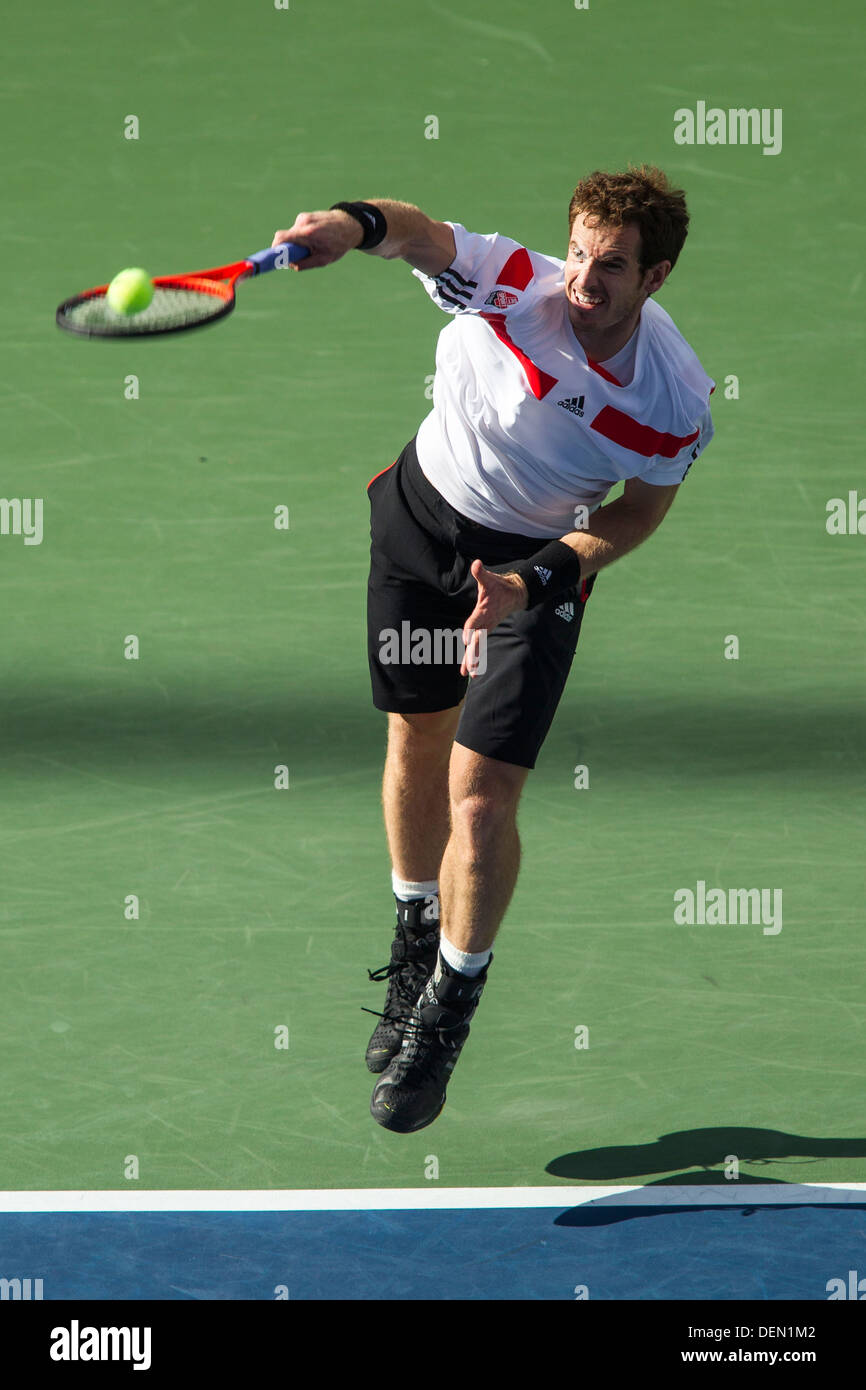 Andy Murray (GBR) competing at the 2013 US Open Tennis Championships ... Andy Murray (GBR) competing at the 2013 US Open Tennis Championships ...