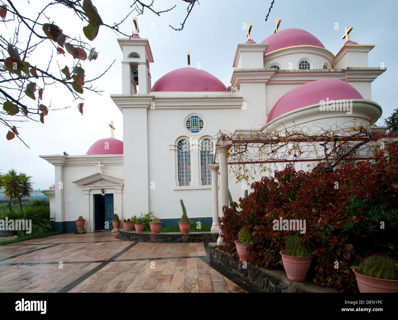 Greek Orthodox church, Galilee, Israel Stock Photo - Alamy