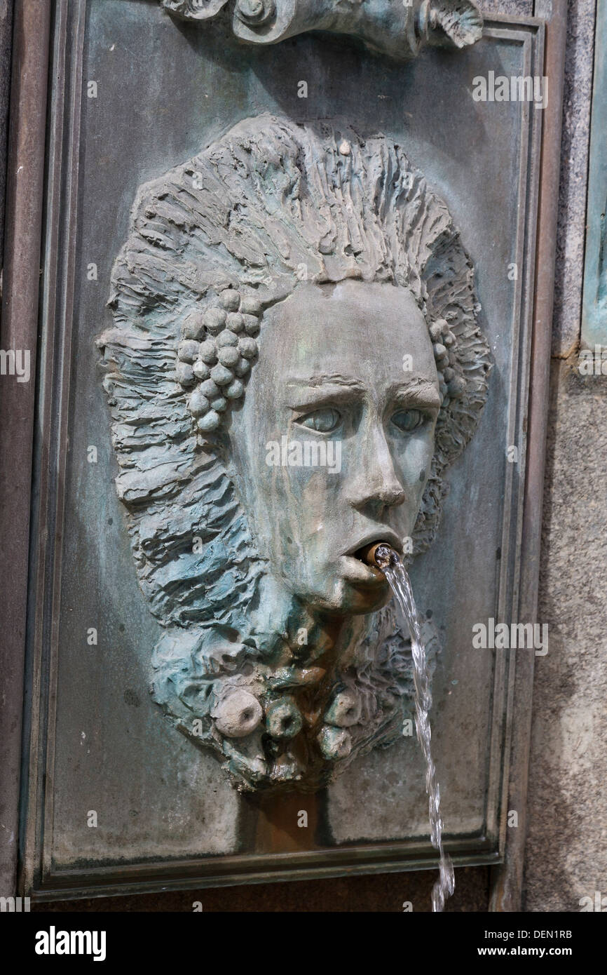Fountain Water Spout Face High Resolution Stock Photography and Images ...