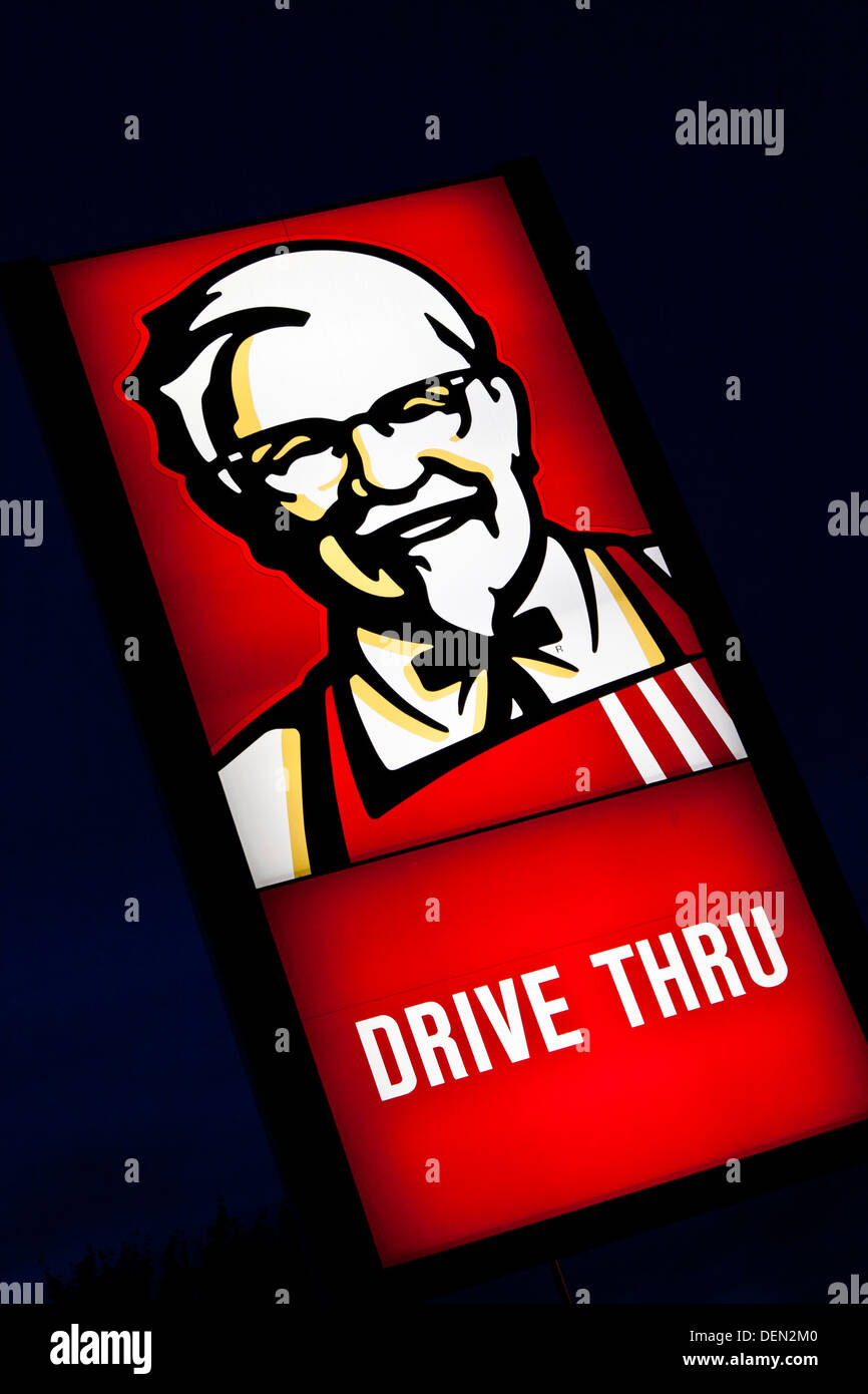 Kfc logo image hi-res stock photography and images - Alamy