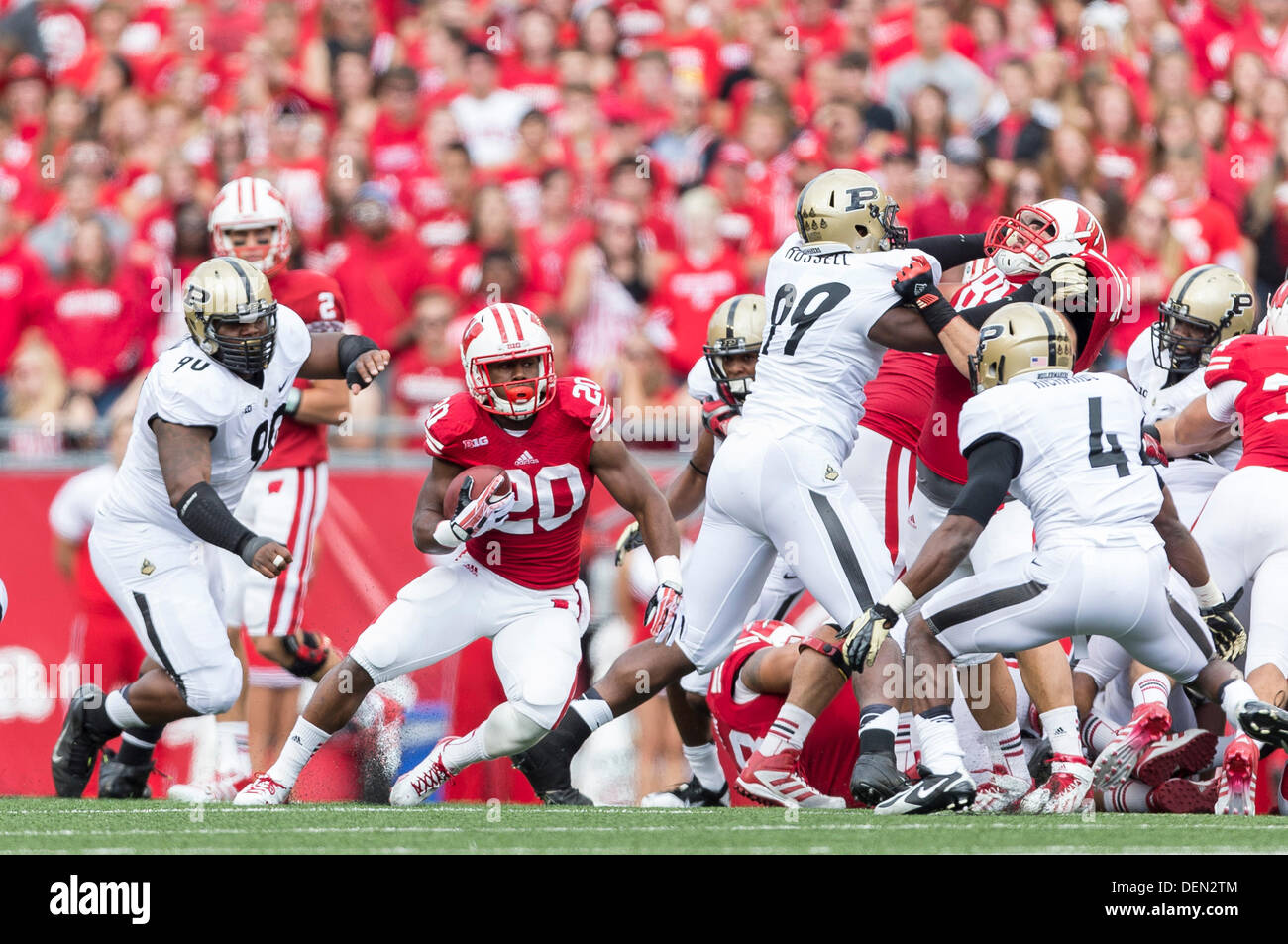 Madison, Wisconsin, USA. 21st Sep, 2013. September 21, 2013: Wisconsin ...