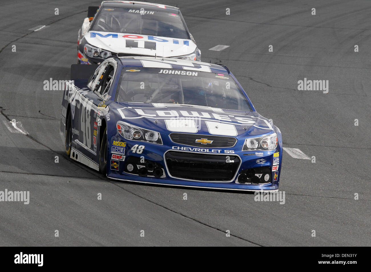 Loudon, NH, USA. 21st Sep, 2013. Loudon, NH - Sep 21, 2013: Jimmie ...