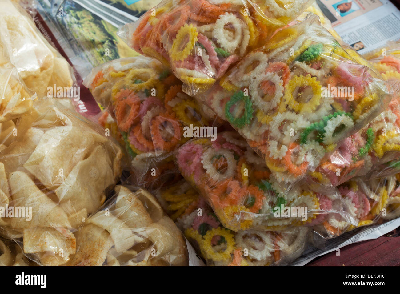Packets of snacks hi-res stock photography and images - Alamy