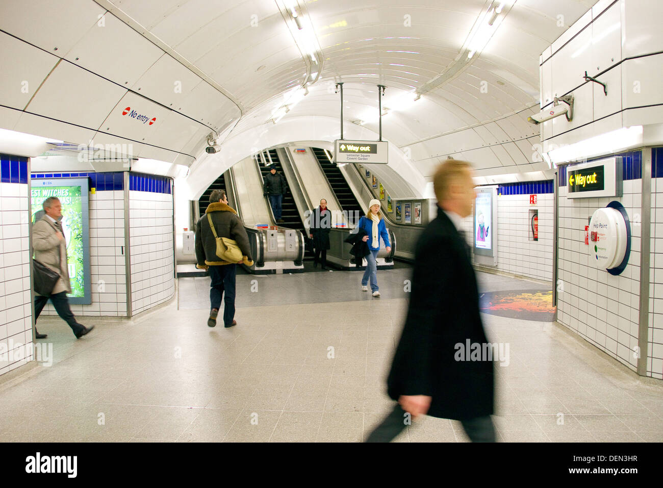 Leicester Square Station Platform High Resolution Stock Photography and ...