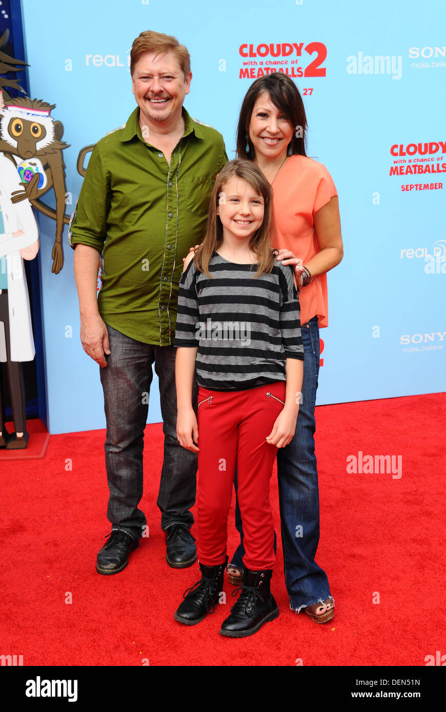 Los Angeles, California, USA. 20th Sep, 2013. Dave Foley, Family ...