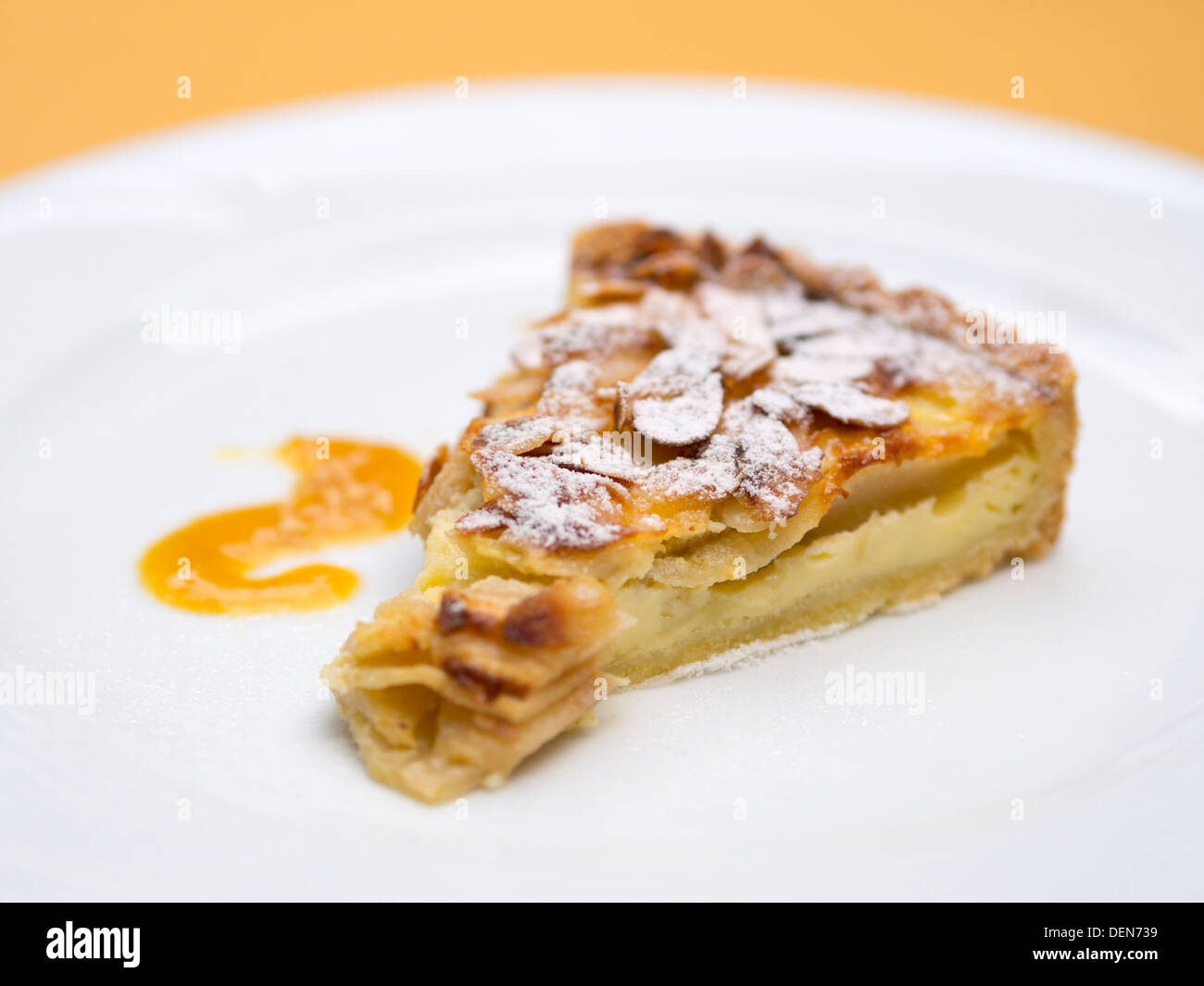 Slice of tart Stock Photo - Alamy