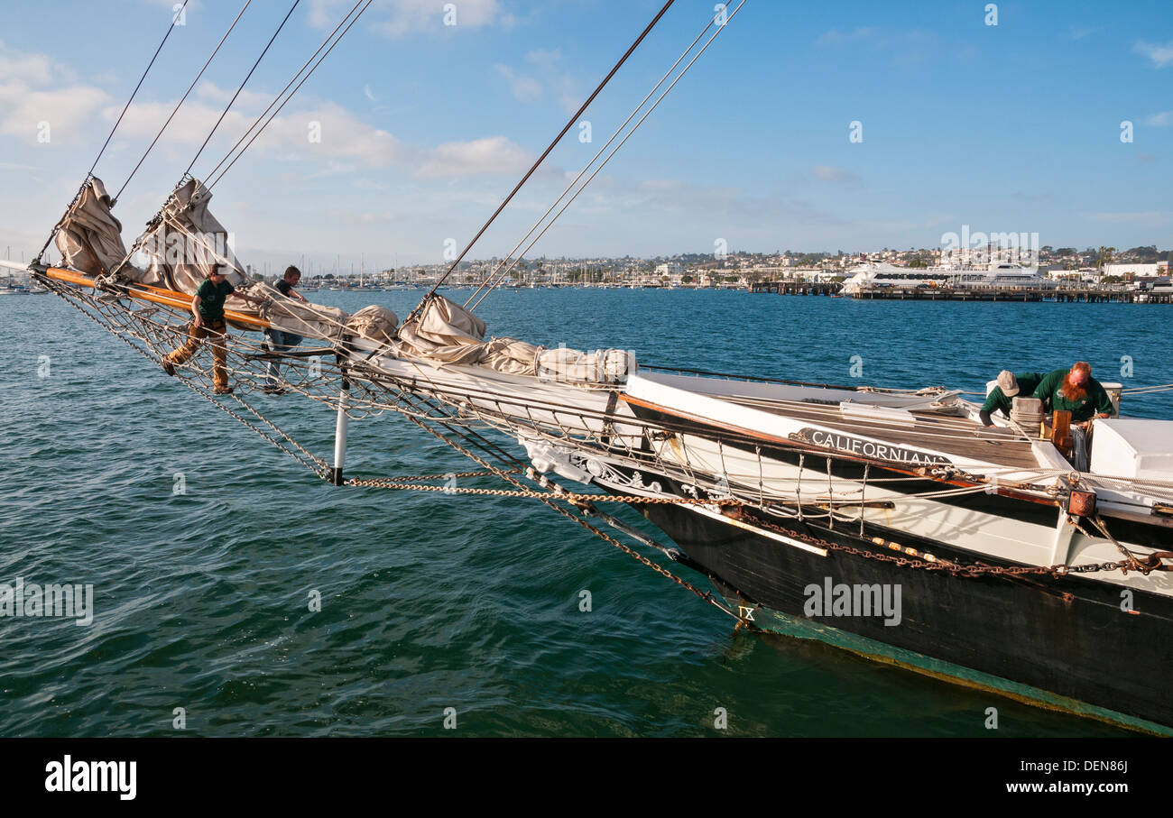 California, Maritime Museum of San Diego, Californian built 1984 ...